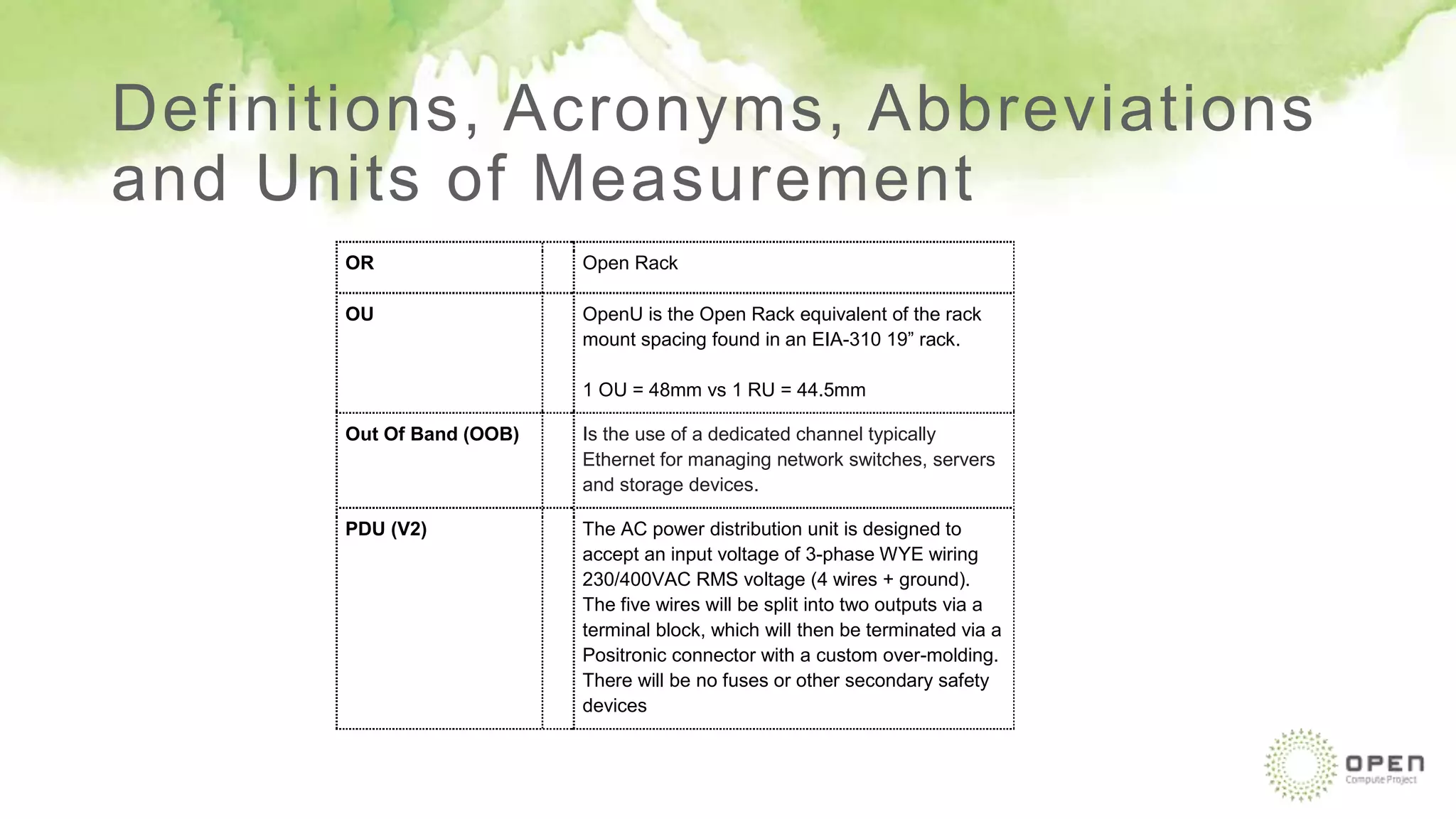 DCD Zettastructure 2017 OCP data center project engineering workshop | PPTX