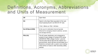 DCD Zettastructure 2017 OCP data center project engineering workshop | PPT