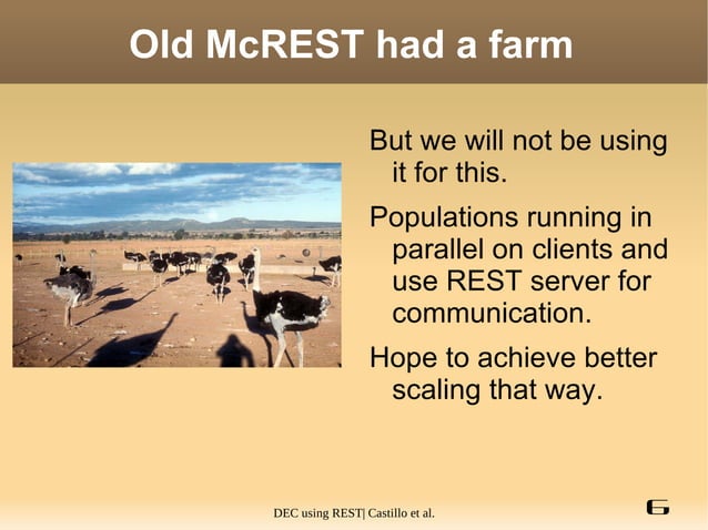 Distributed Evolutionary Computation using REST | ODP | Computing | Technology & Computing