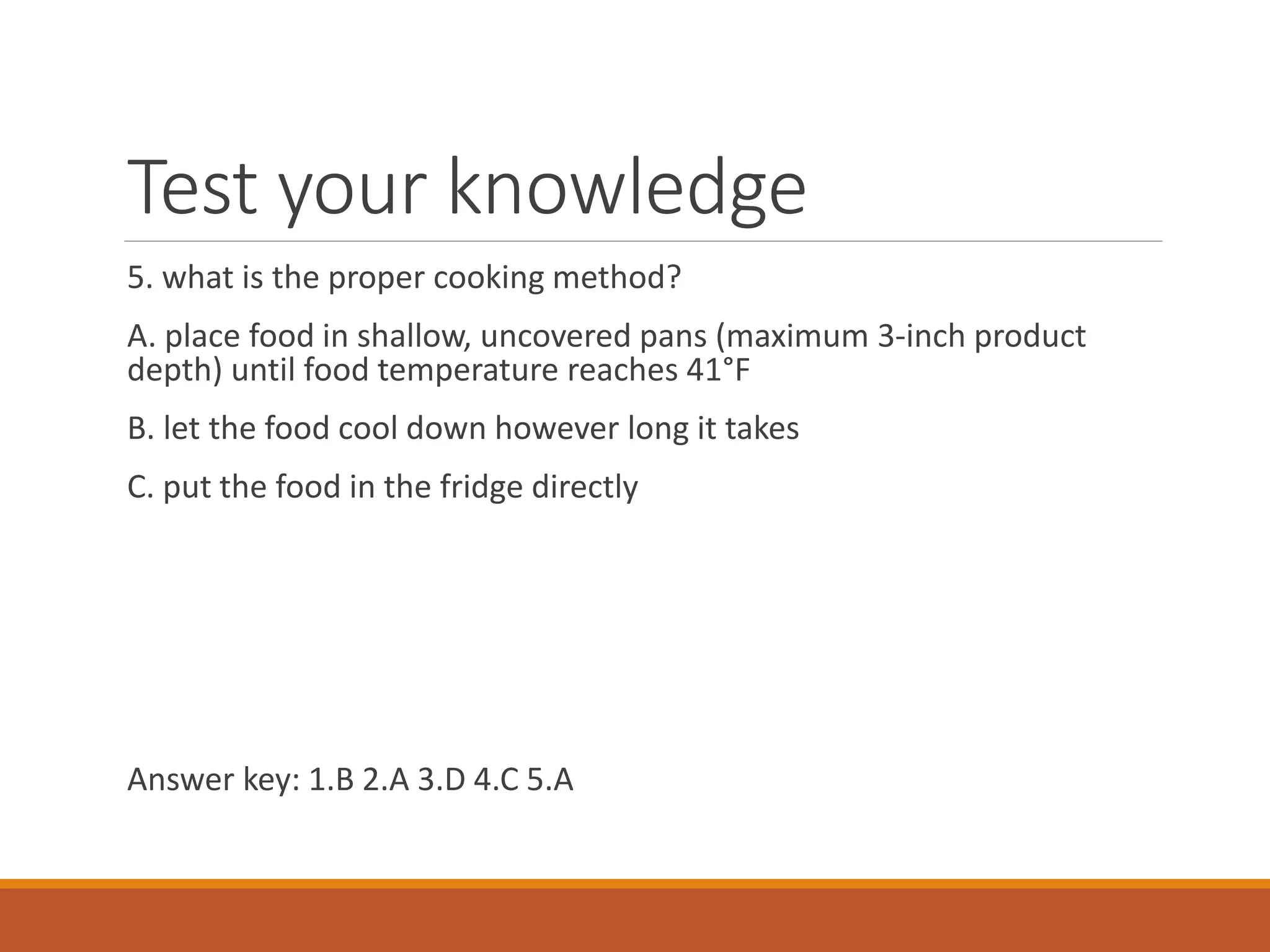 inservice foodsafety | PPTX