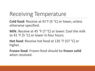 inservice foodsafety | PPTX