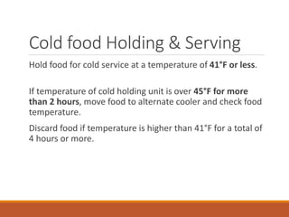 inservice foodsafety | PPTX