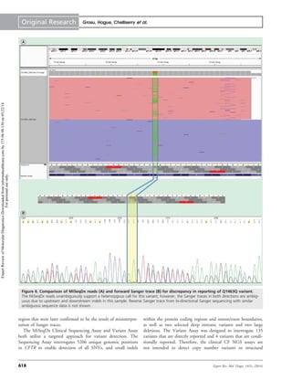 Clinical investigational studies for validation of a next-generation ...