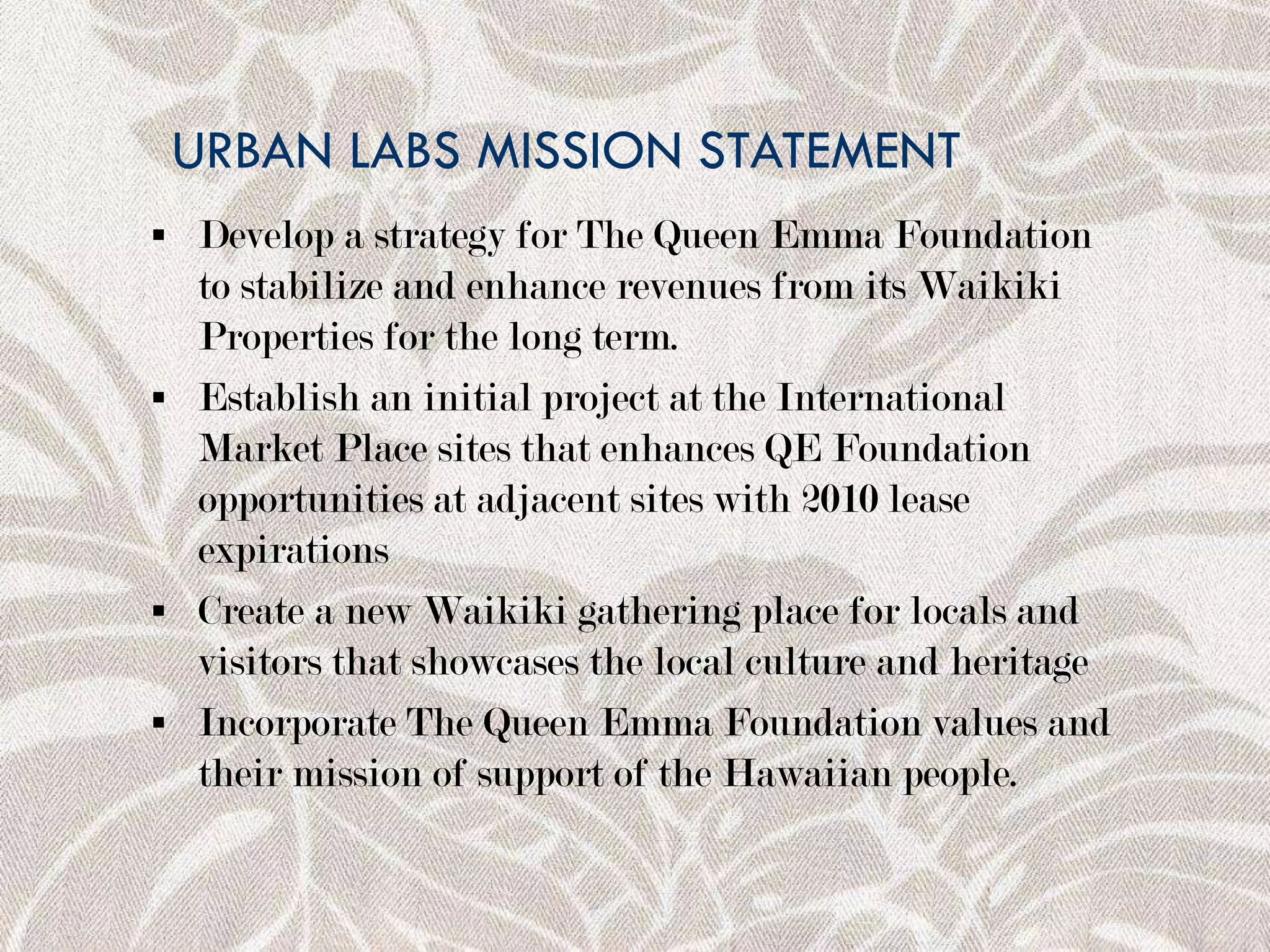 KALUAOKAU Initial Master Plan Overview | PPT