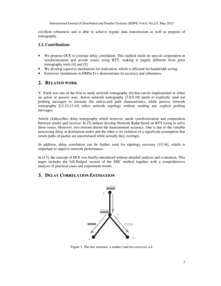 Dce a novel delay correlation | PDF