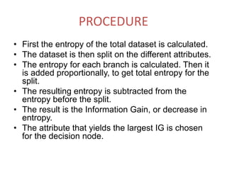 ID3 ALGORITHM | PPTX