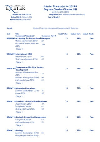 Charles_PGT Grade | PDF