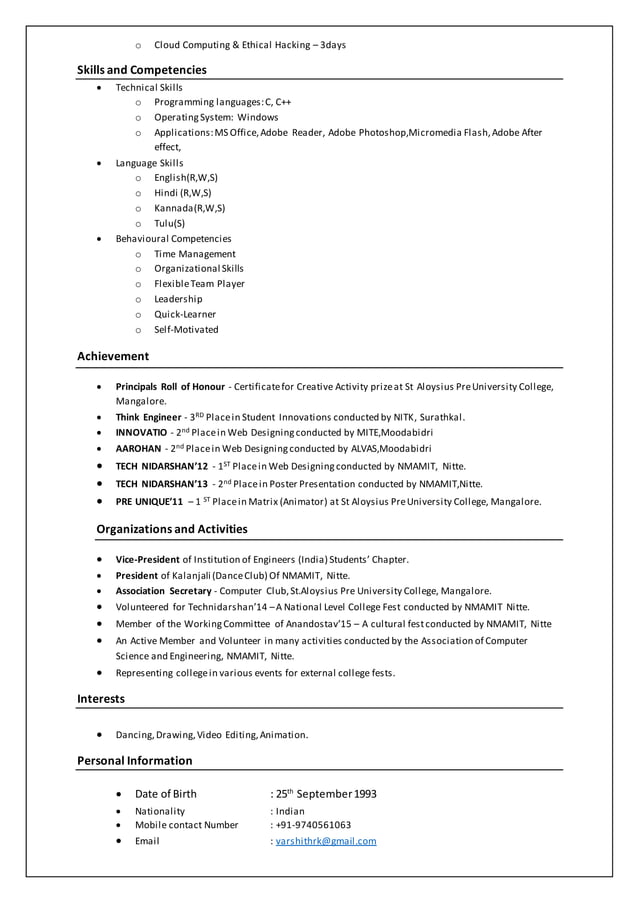 cv no pic | DOCX | Computing | Technology & Computing