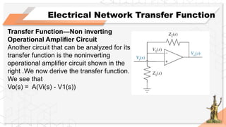 Transfer Functions-Feedback and Control System | PPT