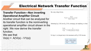 Transfer Functions-Feedback and Control System | PPT