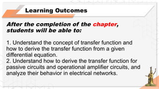 Transfer Functions-Feedback and Control System | PPT