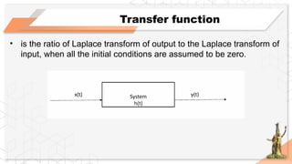 Transfer Functions-Feedback and Control System | PPTX