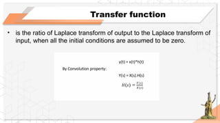 Transfer Functions-Feedback and Control System | PPT