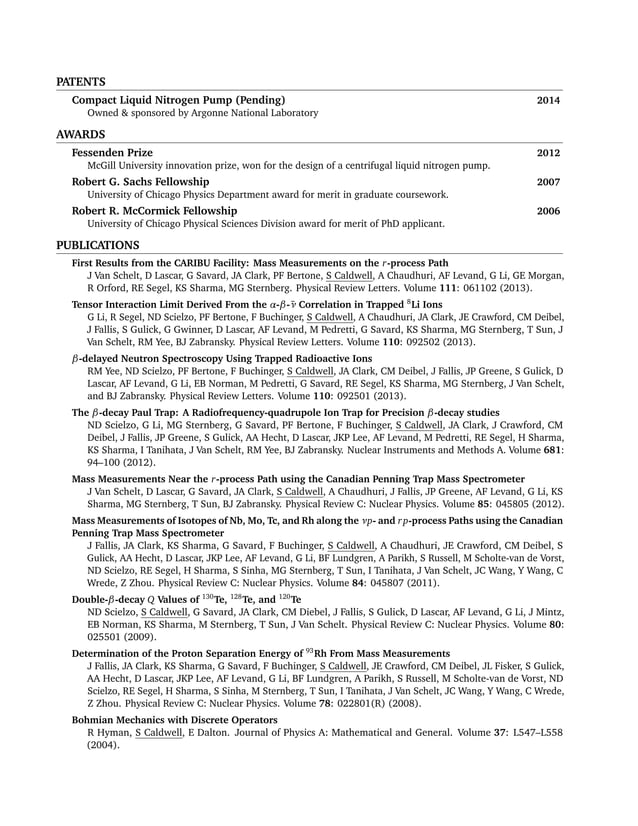 CV_Shane_Caldwell | PDF