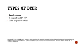 DCER (distraction, compression, extension, and reduction) technique | PDF
