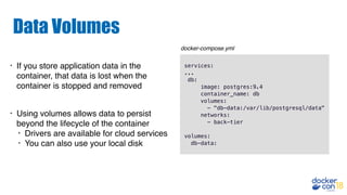 DCEU 18: Developing with Docker Containers | PPT