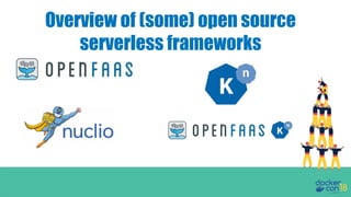 DCEU 18: Docker Containers in a Serverless World | PPT