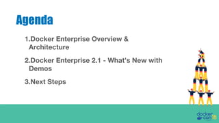 DCEU 18: Docker Enterprise Platform and Architecture | PPT