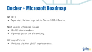 DCEU 18: Docker for Windows Containers and Kubernetes | PPT