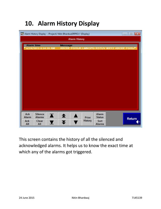 Final Report - HMI-PLC Project | PDF