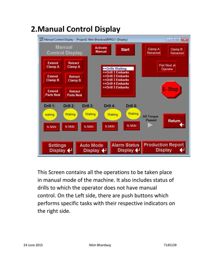 Final Report - HMI-PLC Project | PDF