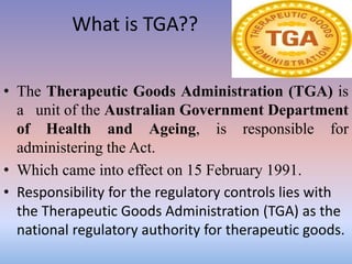 Regulatory guidelines of Australia | PPTX