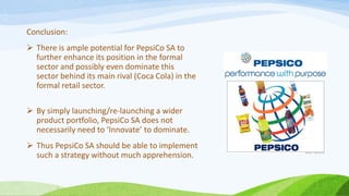 Pepsico 1st Report | PPT