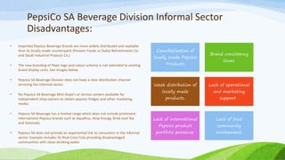 Pepsico 1st Report | PPT