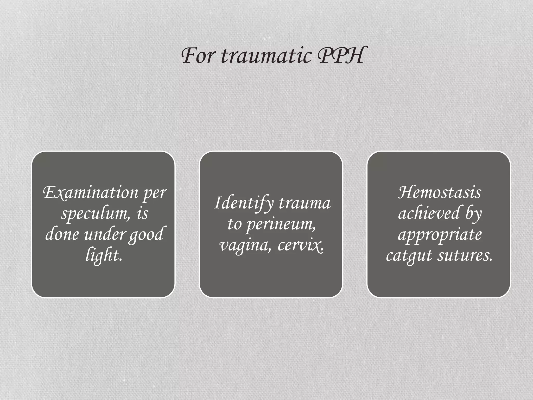 my ppt SURGICAL MANAGEMENT OF PPH | PPTX