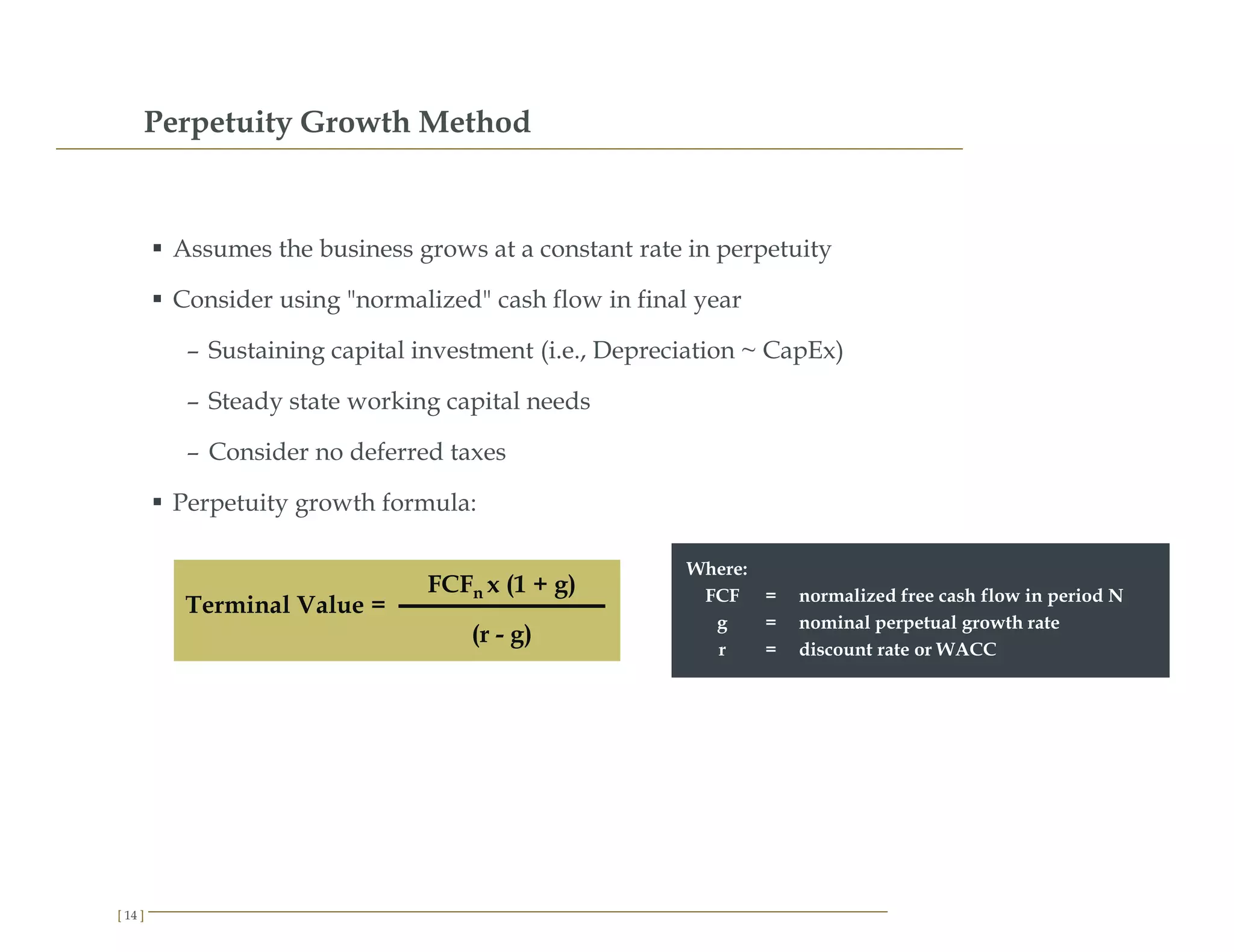 Discounted Cash Flow | PDF