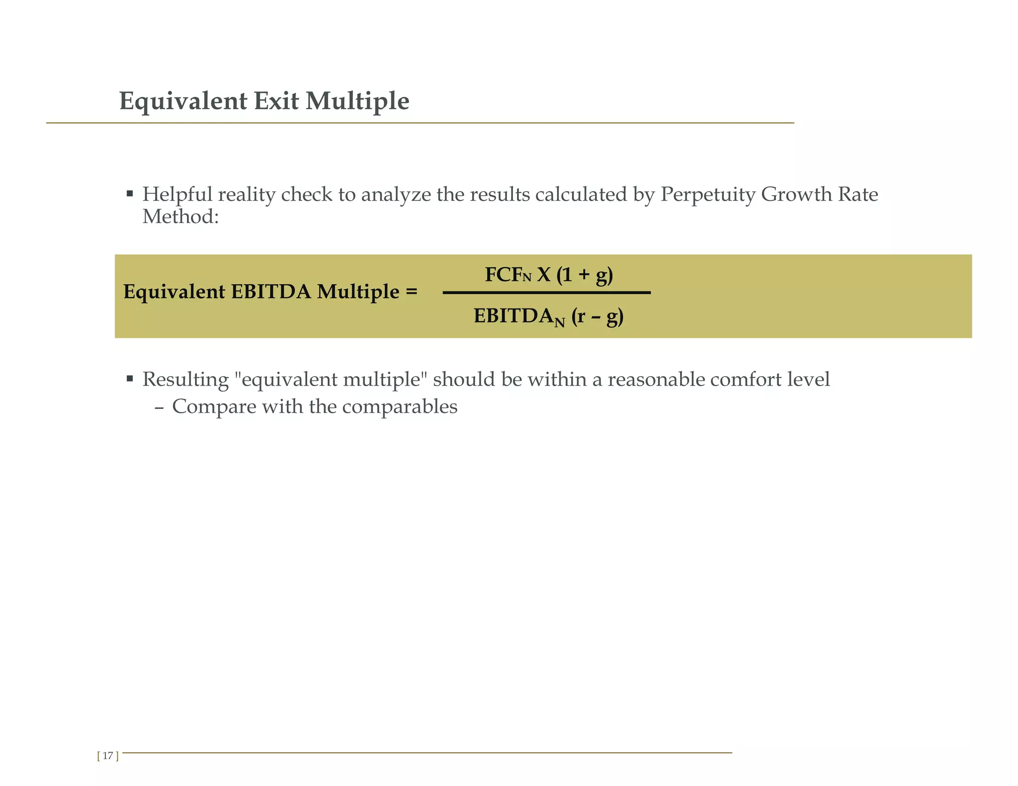 Discounted Cash Flow | PDF