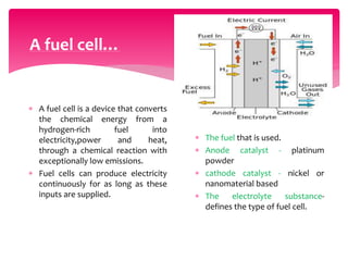 DIRECT CARBON FUEL CELLS | PPT
