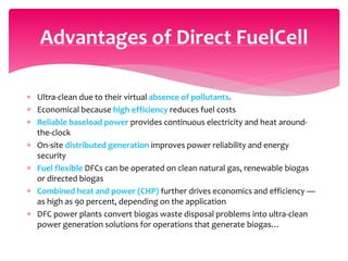 DIRECT CARBON FUEL CELLS | PPTX
