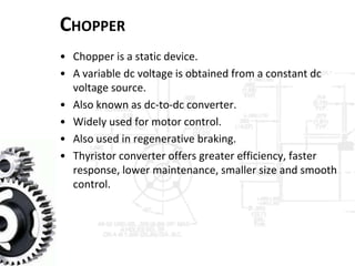 Dc fed chopper | PPTX