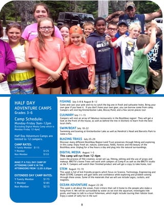 2016 SUMMER CAMP GUIDE | PDF