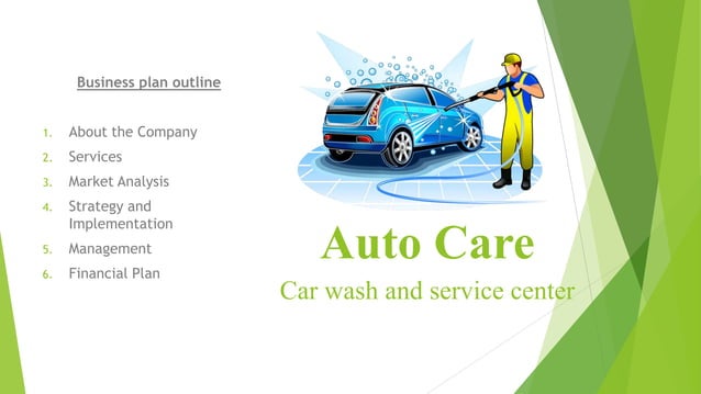 CAR WASH BUSINESS PLAN | PPTX