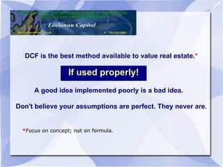 Dcf presentation | PPT