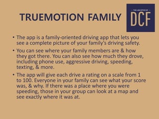 8 Apps for Safe Driving | PPTX