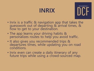 8 Apps for Safe Driving | PPTX