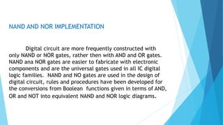 Boolean algebra | PPT
