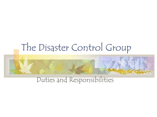 DCG power point structure presentation.. | PPT