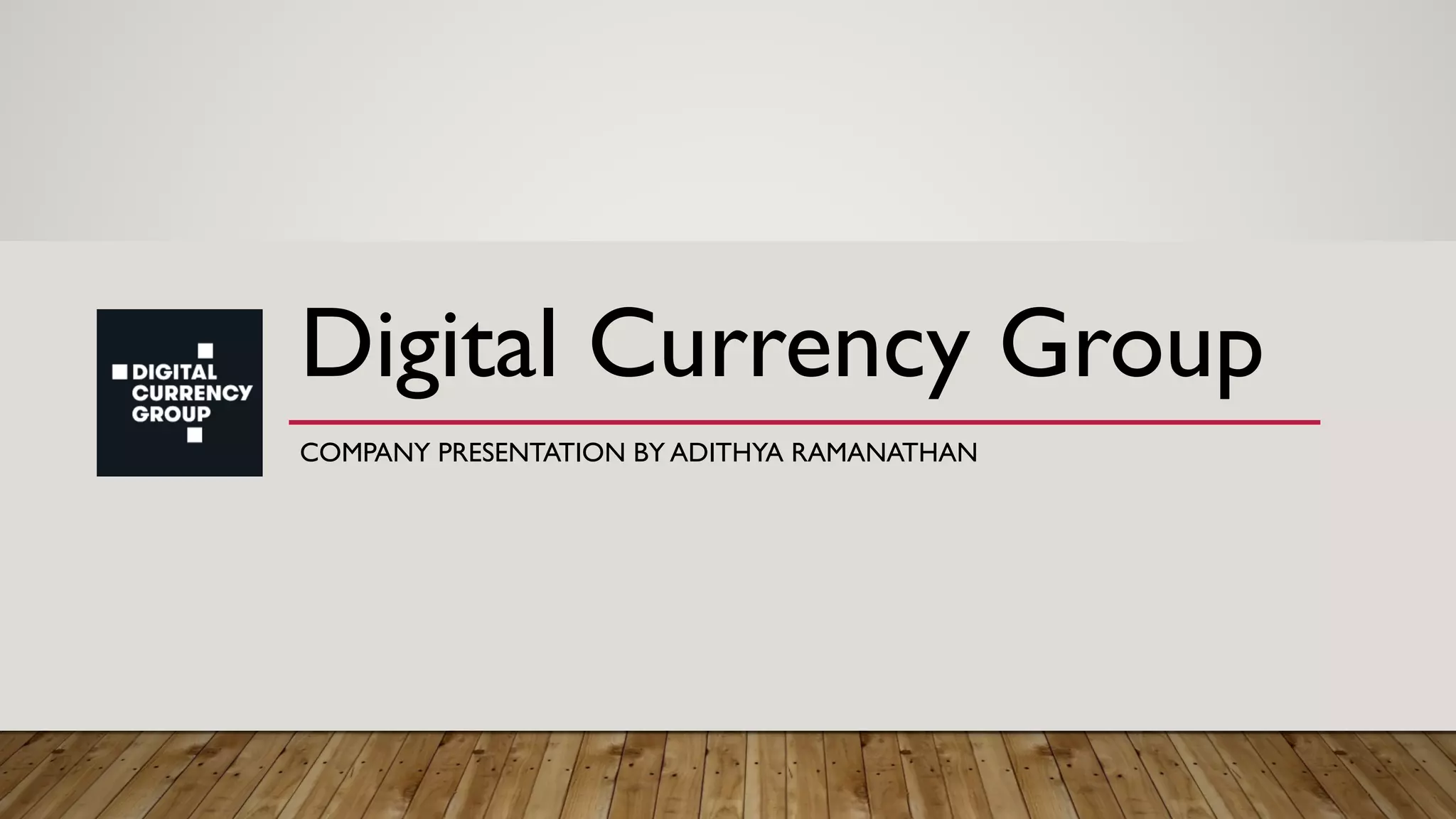 DCG Company Presentation | PDF
