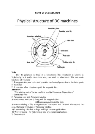 Dc generator | DOCX | Physics | Science