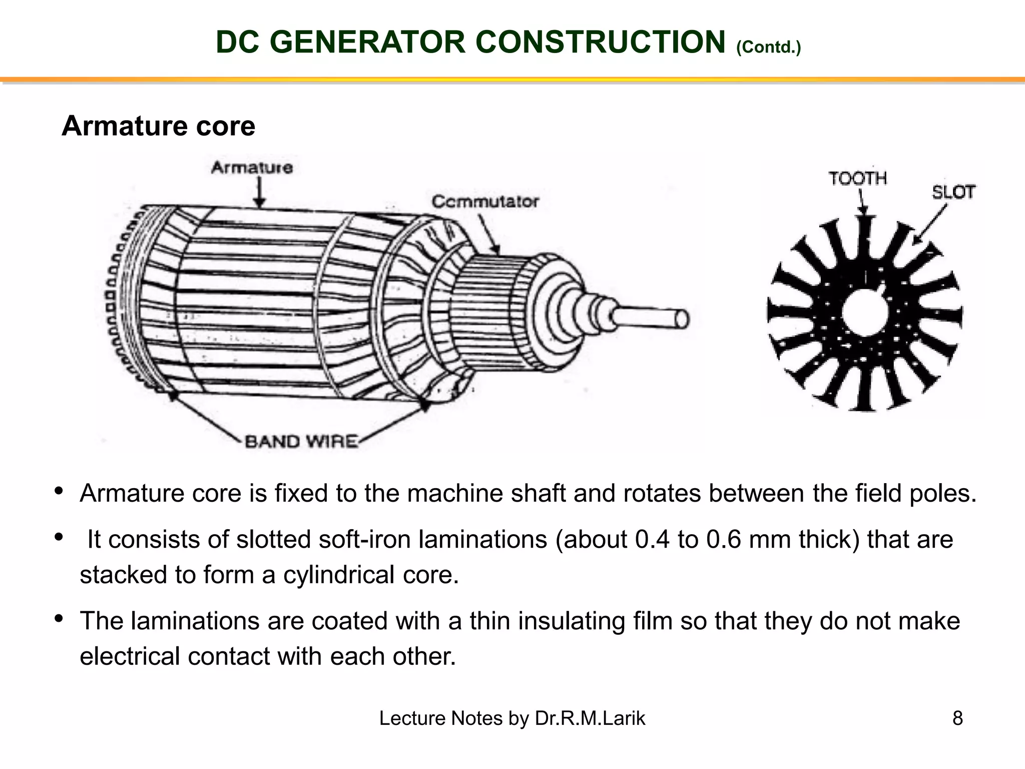 Dc generator | PDF