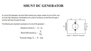 Types of DC Generators: Self and Separately Excited | PPTX