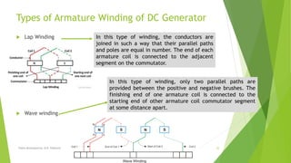 Operating Principle of DC Generator | PPTX