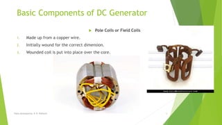 Operating Principle of DC Generator | PPTX