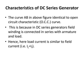 Dc generator characteristics | PPTX