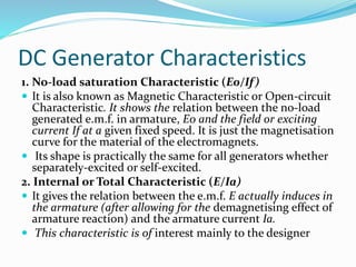 Dc generator with machine 2 | PPTX | Physics | Science
