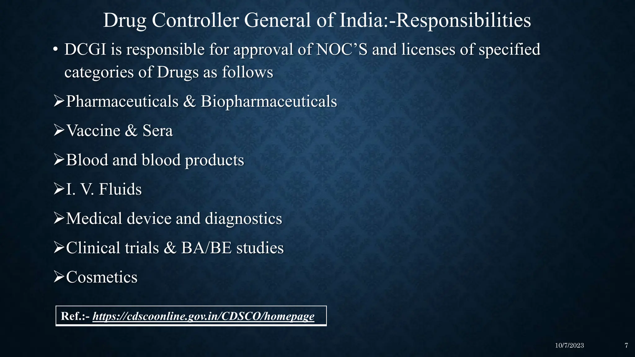 DCGI Applications and Submissions at SUGAM Portal.pptx